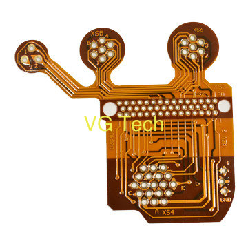 flexible circuit board 2 layer PI stiffener flexible pcb prototype mass production flex circuit fabrication supplier
